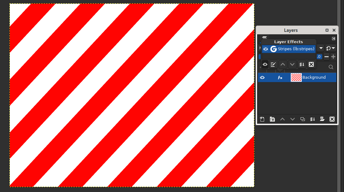 whats the best technique to make diagonal stripes ? • GIMP Chat