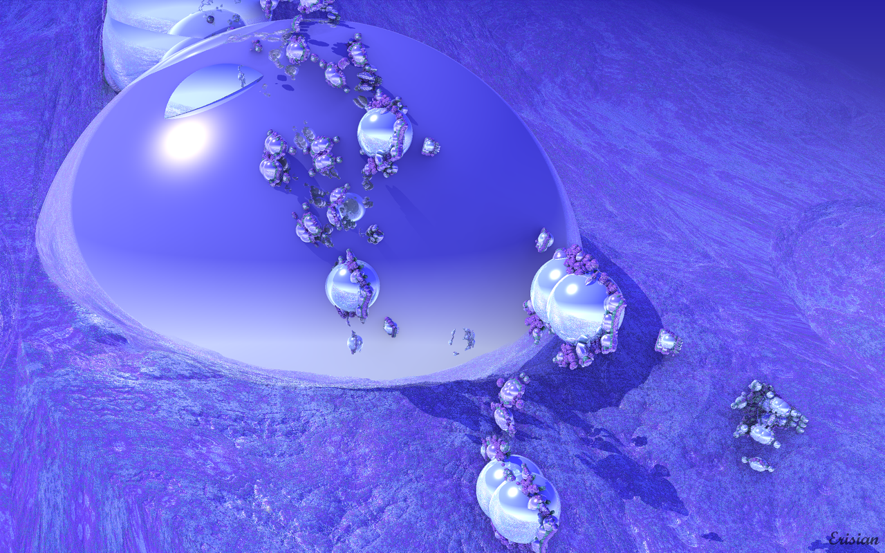 Some Mandelbulb 3D artwork • GIMP Chat