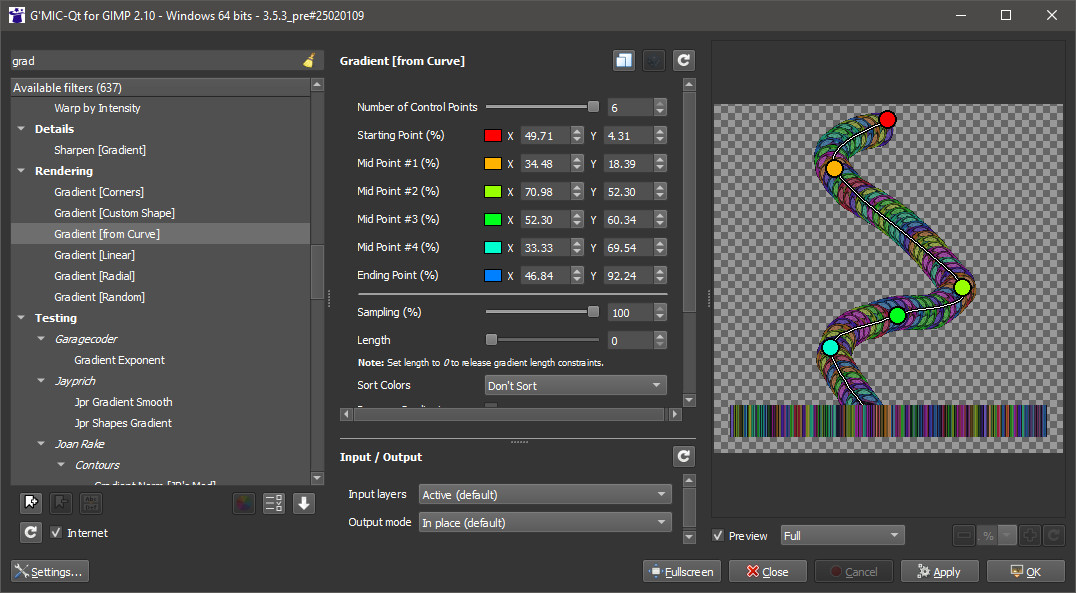 How to move pixels from curved image to straight line? • GIMP Chat