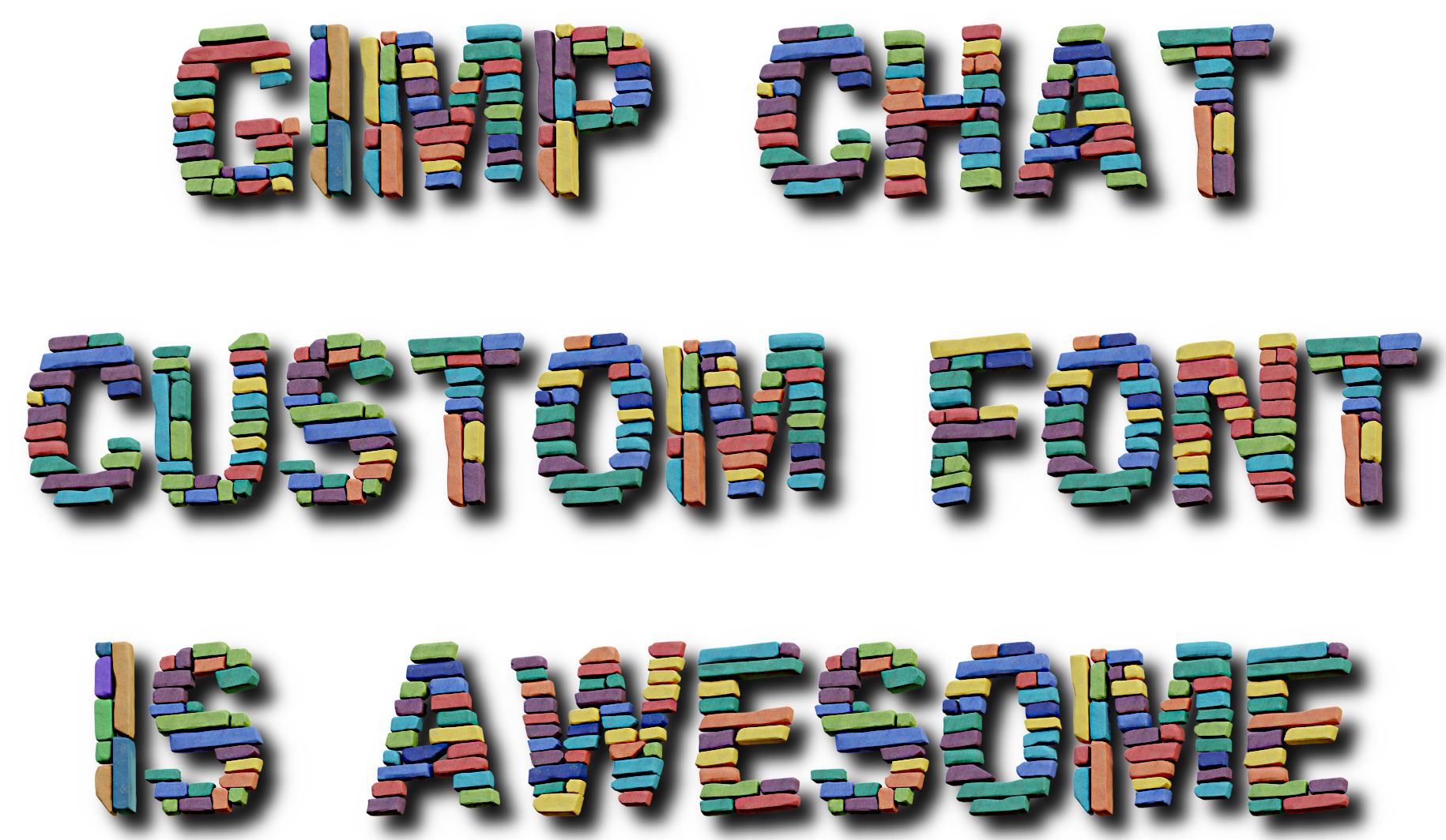 Custom Fonts for 2025 - Page 9 • GIMP Chat