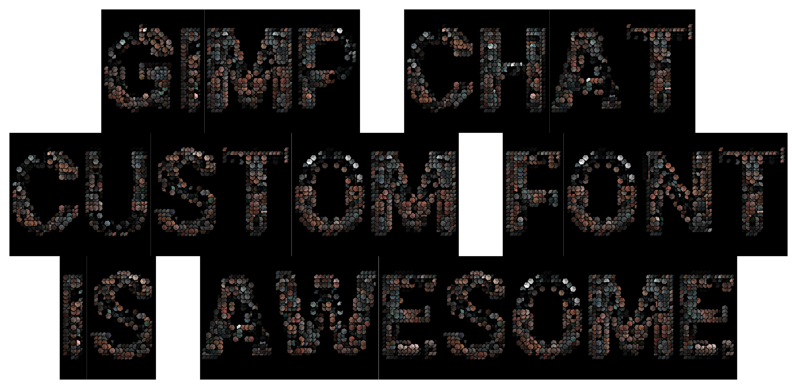 Custom Fonts for 2025 - Page 25 • GIMP Chat