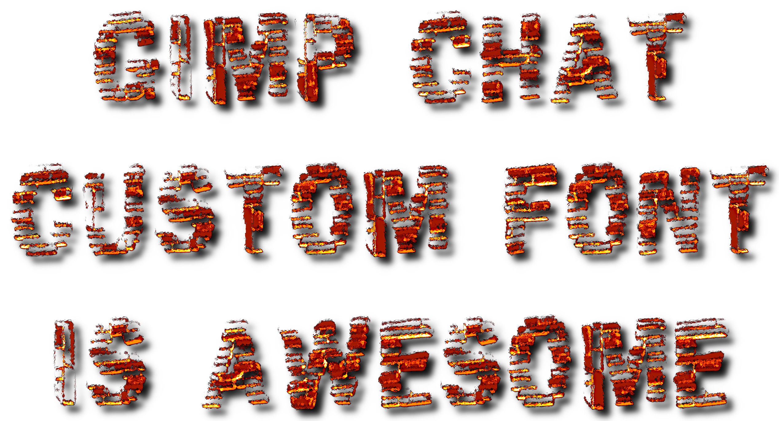 Custom Fonts for 2025 - Page 28 • GIMP Chat