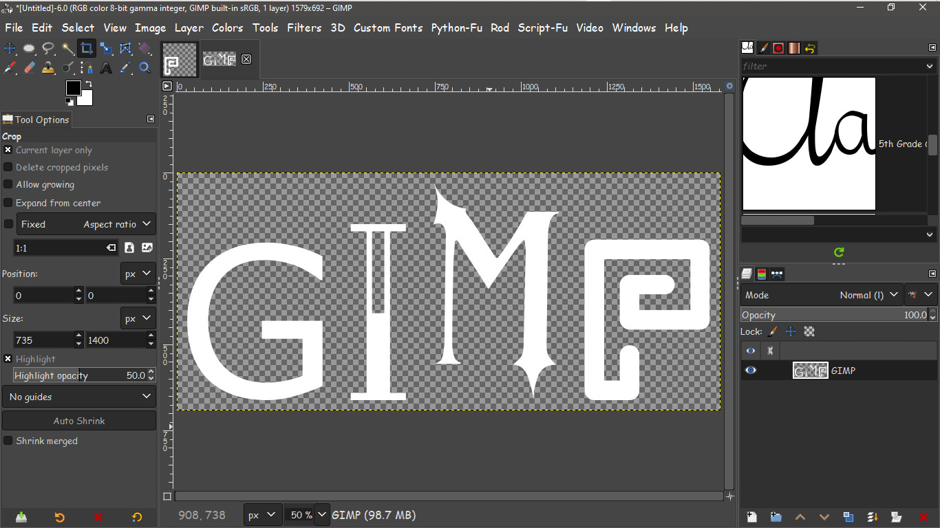 Custom Fonts for 2024 - Page 45 • GIMP Chat
