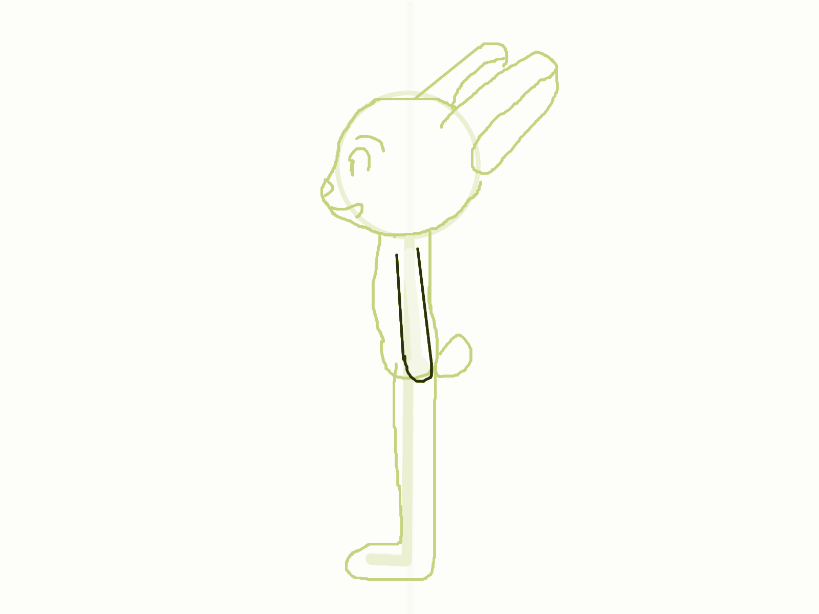 Walk Cycle WIP - done • GIMP Chat
