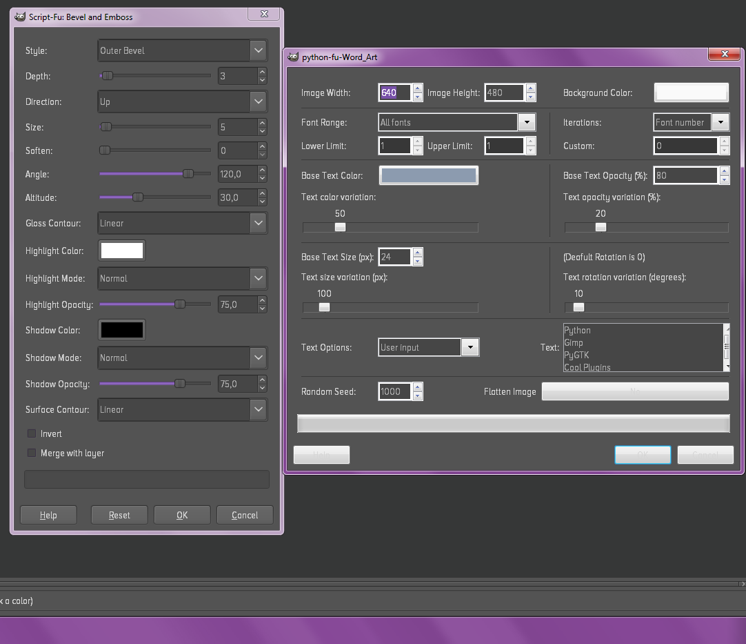 User Interface ugliness on dark themes [solved] • GIMP Chat