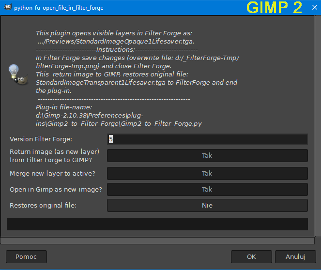 From Gimp2 or Gimp3 to Filter Forge (Win 10) • GIMP Chat
