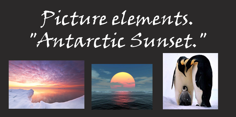 Antartic Sunset • GIMP Chat