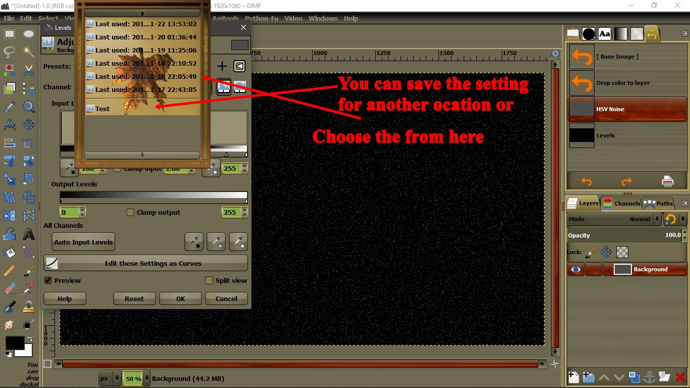 Undo History Details (solved) • GIMP Chat