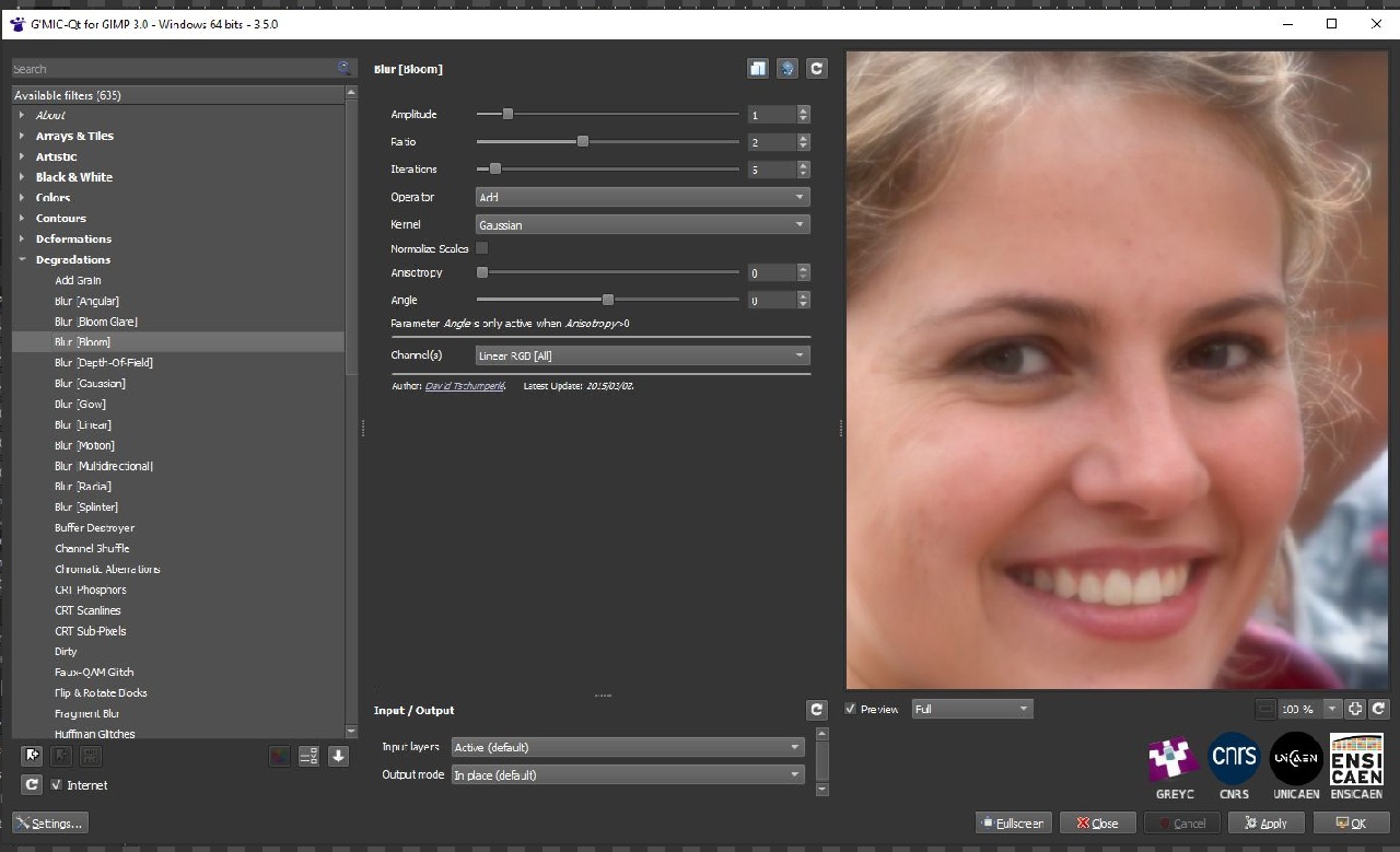 Release of G'MIC 3.5.0 • GIMP Chat