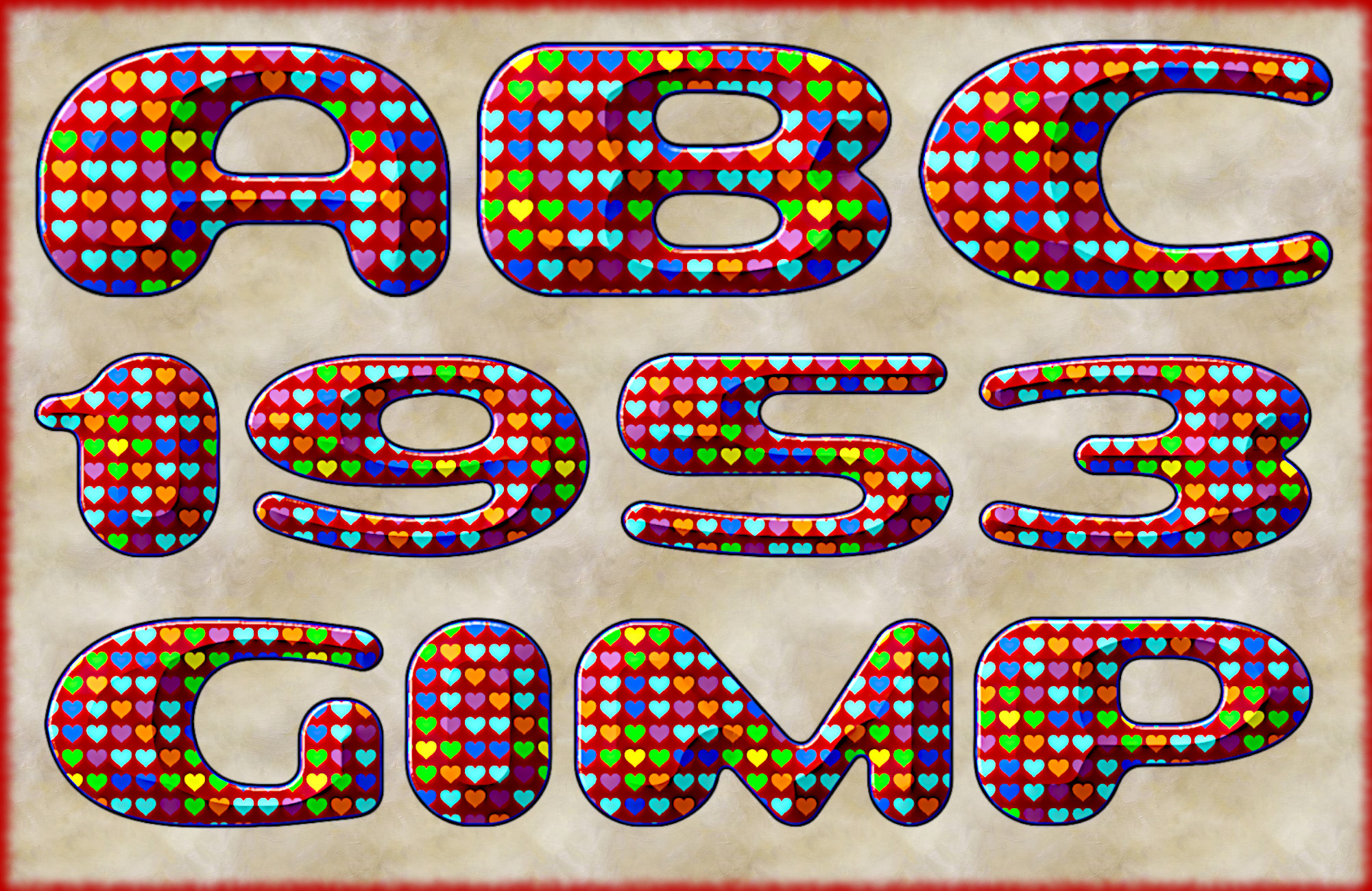 Custom Fonts from GimpLearn 2020 - Page 3 • GIMP Chat
